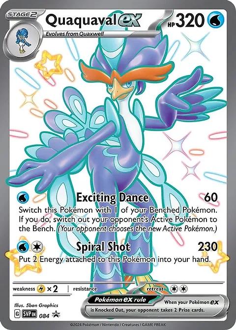 Quaquaval ex #84 - Paldean Fates Promo (Shiny Full Art) – PokeRangers